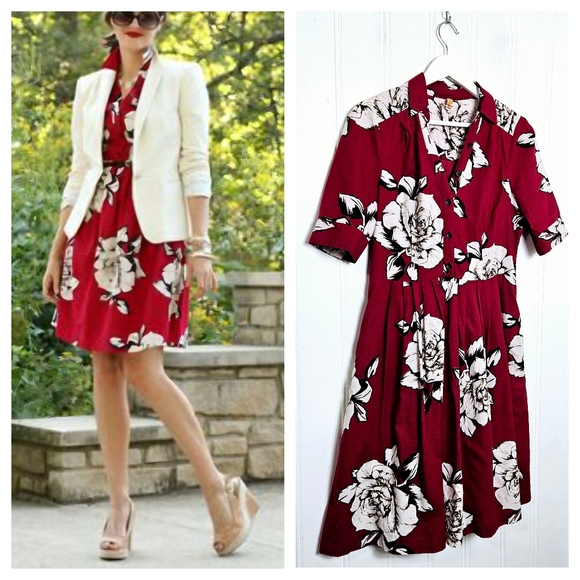 Anthropologie | Dresses | Anthropologie Dress Womens Size 8 Maeve Damar ...